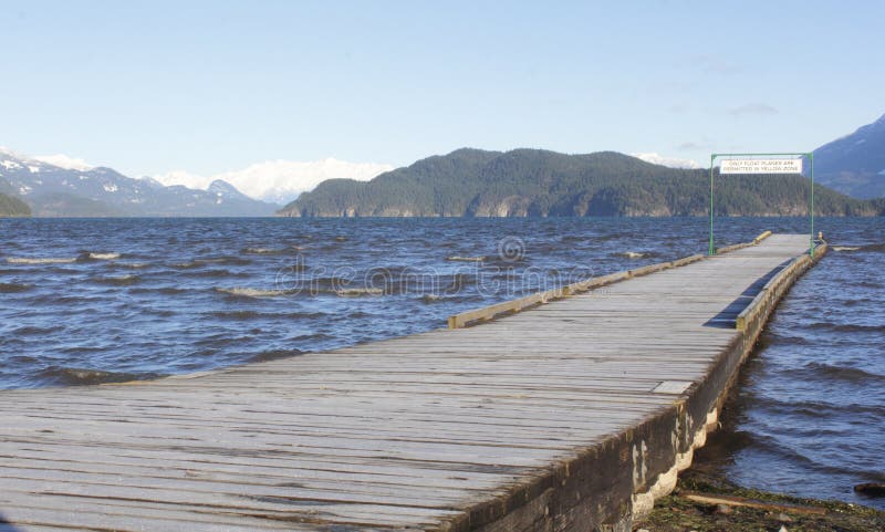 Long and Narrow Dock stock image. Image of large, float - 28659915