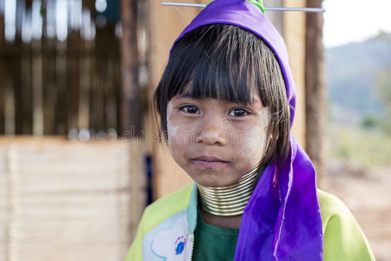 157 Long Neck Child Myanmar Stock Photos - Free & Royalty-Free Stock ...