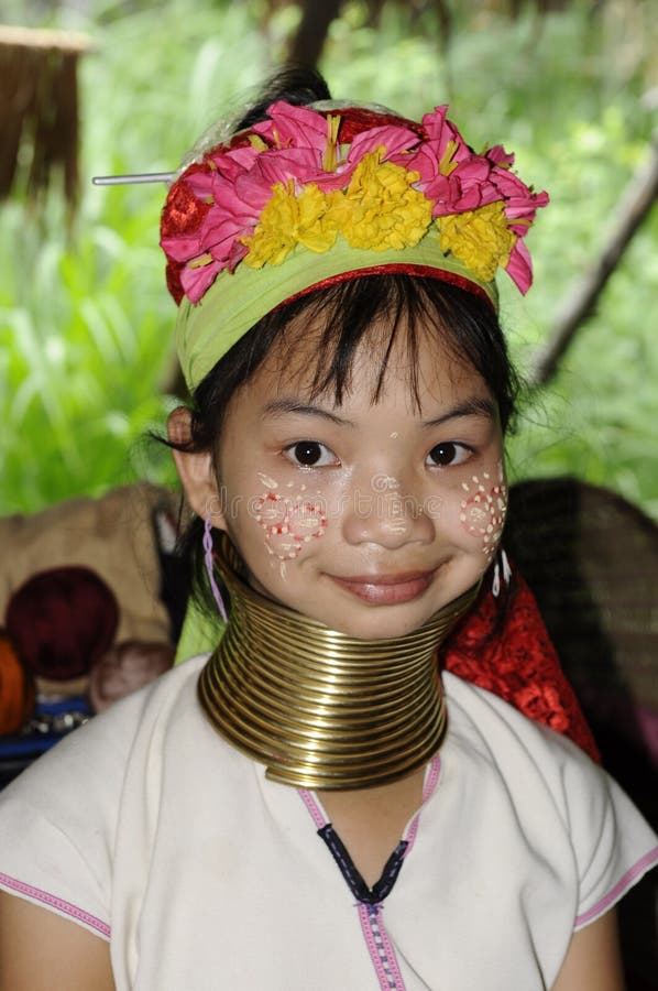 Long Neck Lady editorial stock image. Image of village - 80228944