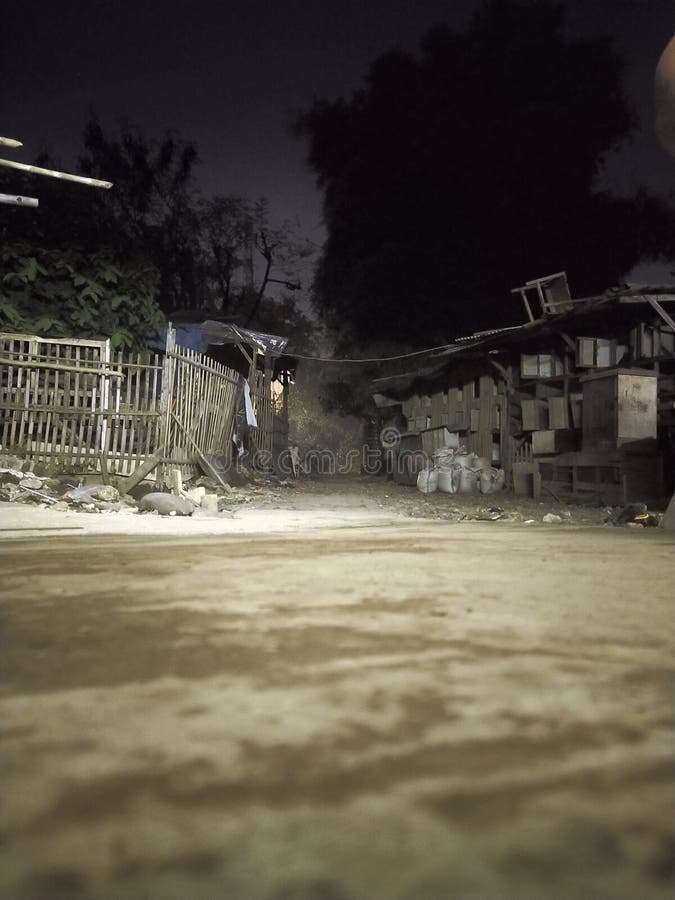 Long night monochrome stock image. Image of road, darkness - 219790417