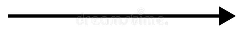 Long, Oblong Right Arrow, Cursor, Pointer Element, Shape Vector Graphic ...