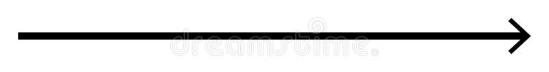 Long, Oblong Right Arrow, Cursor, Pointer Element, Shape Vector Graphic ...