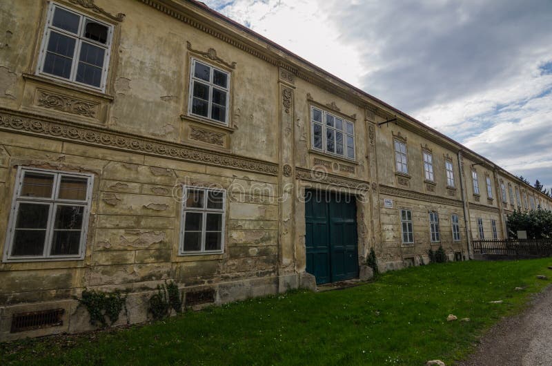 Long old house stock image. Image of flue, oblivion, machine - 75766793