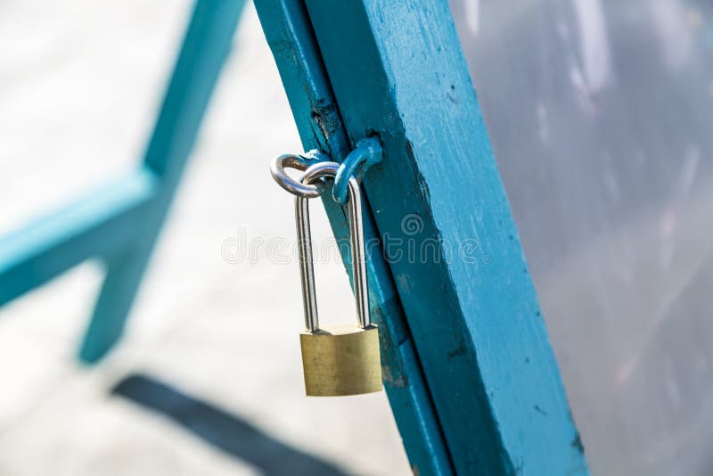 Long pad lock stock photo. Image of lock, hole, safe - 39895190