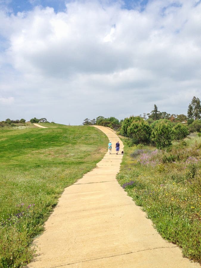 A Long Path in the Countryside Stock Photo - Image of grass, long: 40088014