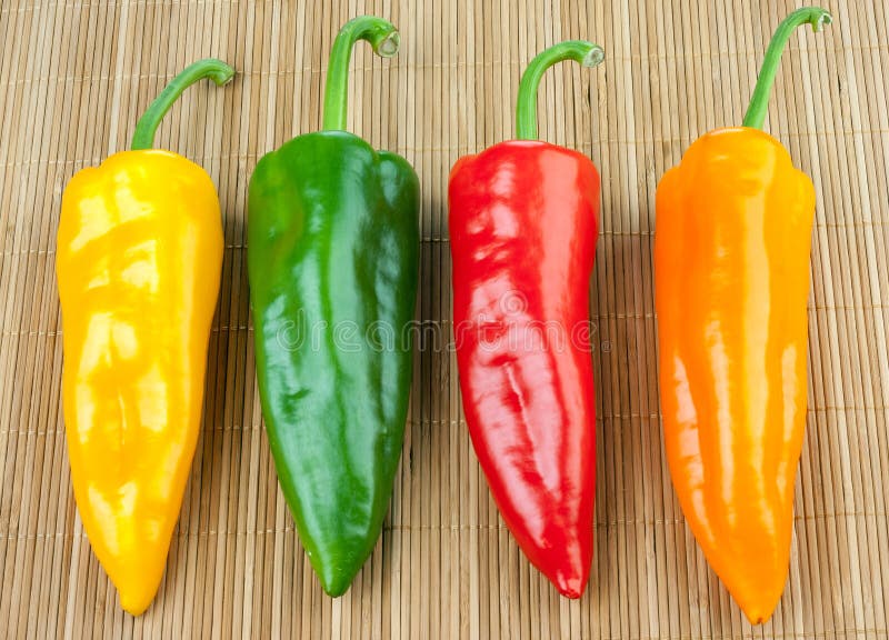 Long pepper stock photo. Image of pepper, vegetable, bright - 48633678