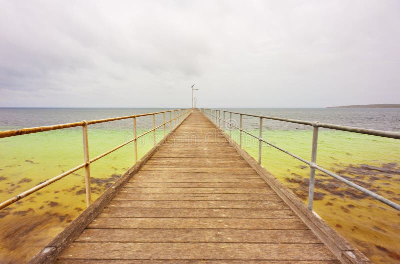 Long Pier stock photo. Image of calm, beach, landscape - 31263680