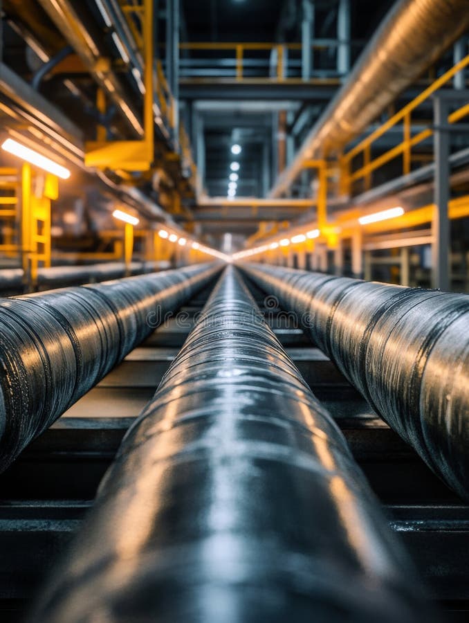 Long Pipelines Transportation System with Industrial Design and ...