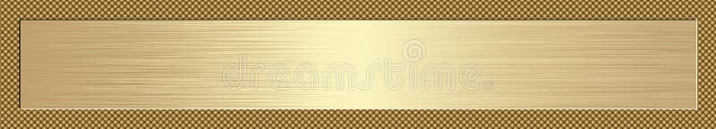 Long plaque stock vector. Illustration of modern, rivets - 231237756