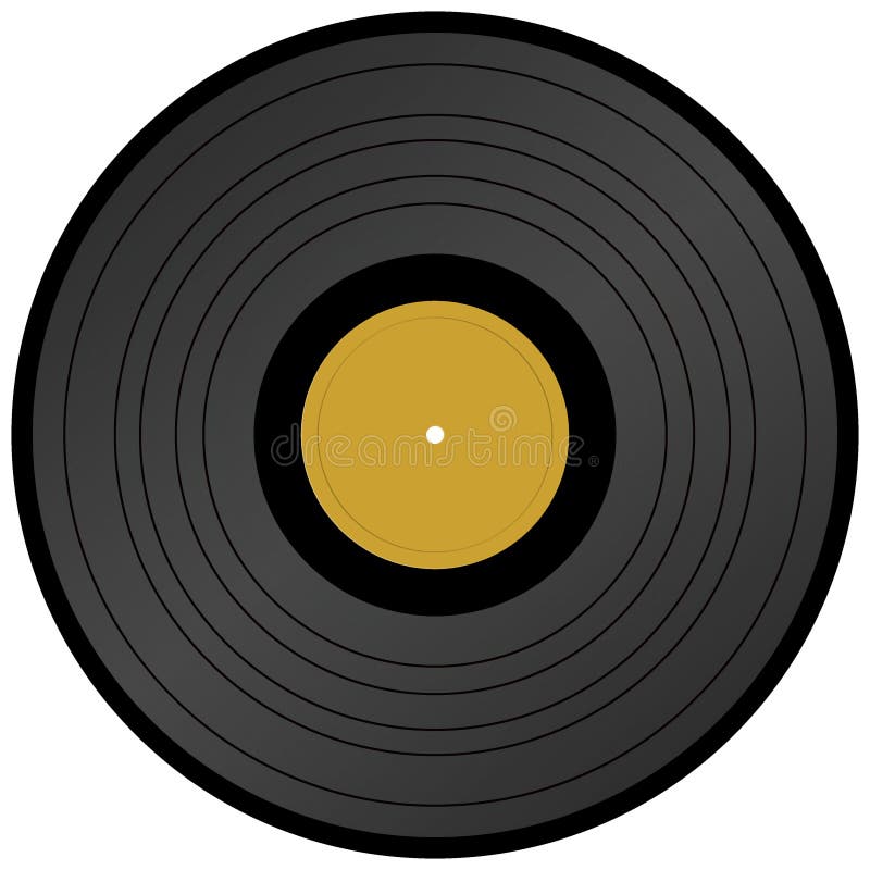 Long Play vinyl record stock illustration. Illustration of photoshop ...