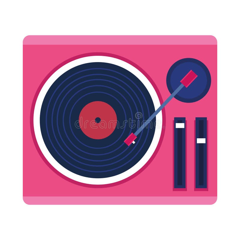 Musical device set of icon stock vector. Illustration of disc - 24396868