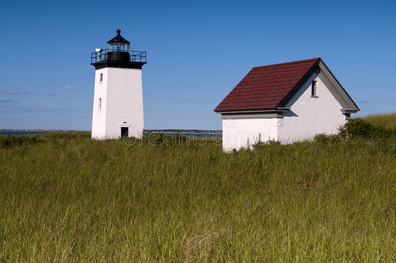 Long Point Light in Cape Cod, New England Stock Image - Image of ...