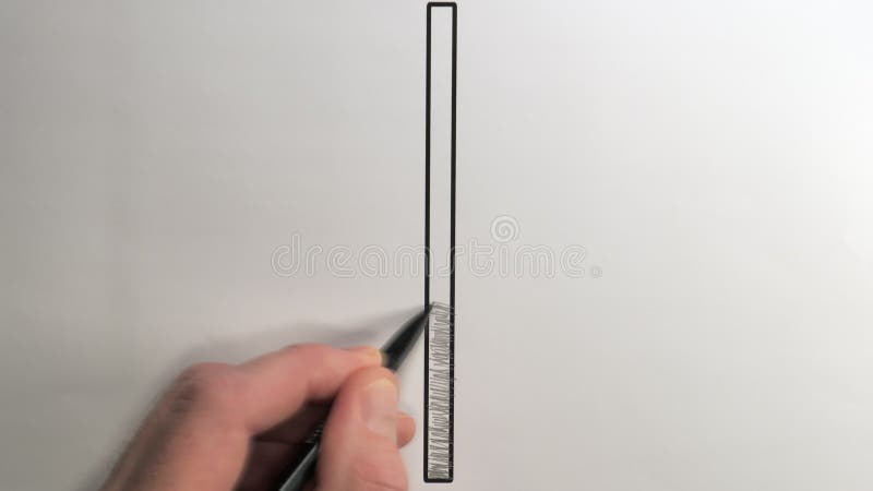 The Long Progress Bar on Animated Concept Idea Stock Footage - Video of ...