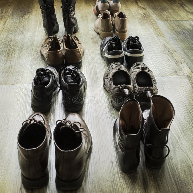 A long queue stock image. Image of sneaker, line, queue - 29550001