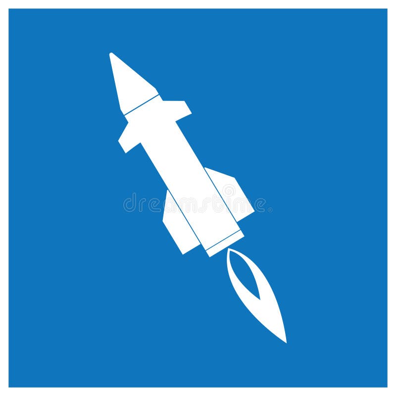 Long-range Missile Icon Vector Design Stock Vector - Illustration of ...
