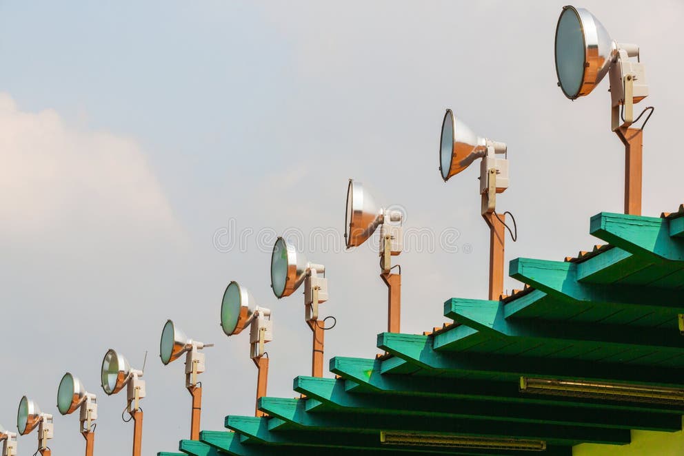 Long range spotlight stock photo. Image of field, green - 28643982