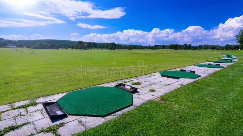 Mini-golf field stock image. Image of field, brook, mini - 15142373