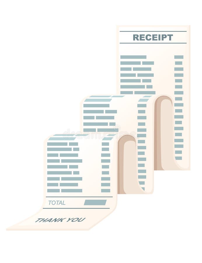 Long Receipt Stock Illustrations – 1,476 Long Receipt Stock ...