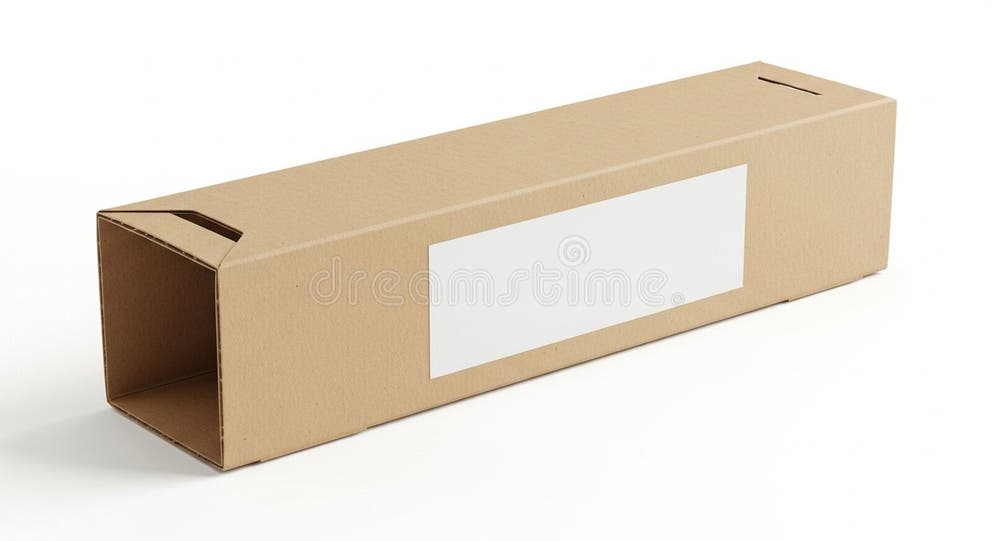 Long Brown Cardboard Box Stock Illustrations – 401 Long Brown Cardboard ...