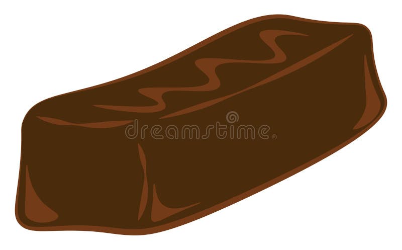 A Chocolate Bar Vector or Color Illustration Stock Vector ...