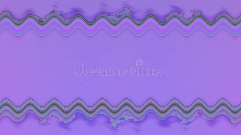 Long Rectangular Wavy Horizontal Decorated Colorful Gold Expanding and ...