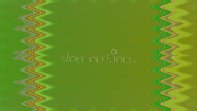 Long Rectangular Wavy Vertical Decorated Thick Gold Stationary Long ...