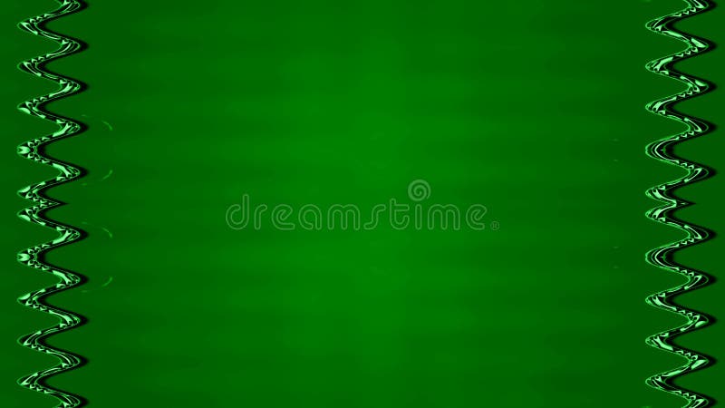 Long Rectangular Wavy Vertical Decorated Thick Gold Stationary Long ...