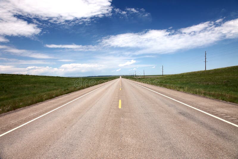 The Long Road stock photo. Image of street, lost, long - 10018918