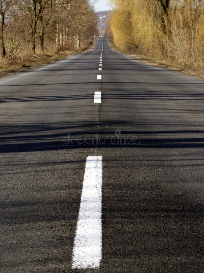 Long road stock photo. Image of transport, long, alone, lines - 33216