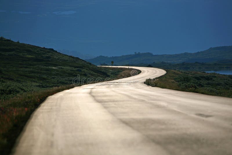 The long road stock photo. Image of sunset, transportation - 6142498