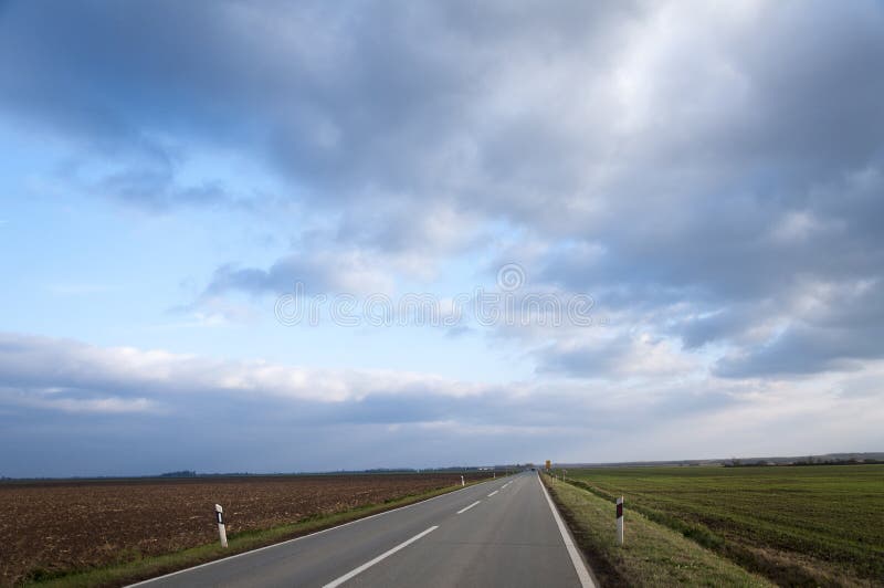 The long road stock photo. Image of driving, long, street - 83947810
