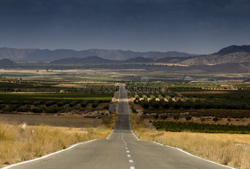 Long road stock photo. Image of highway, mile, infinity - 103540674