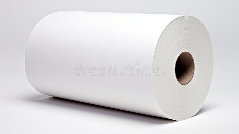 Long Roll of Blank Paper for Creative Projects and Design Purposes ...