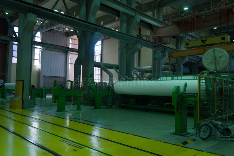 Paper mill plant stock photo. Image of business, mill - 2303372