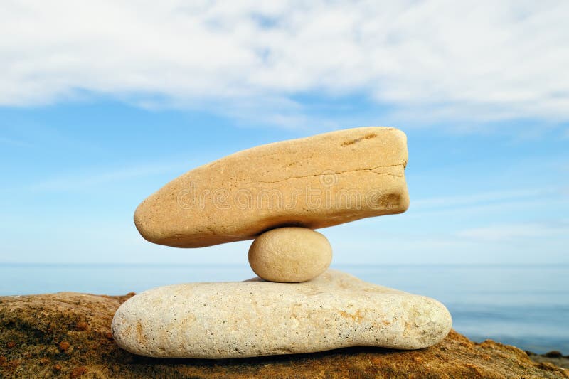 Long and round stock photo. Image of coast, stack, equilibrium - 25375098