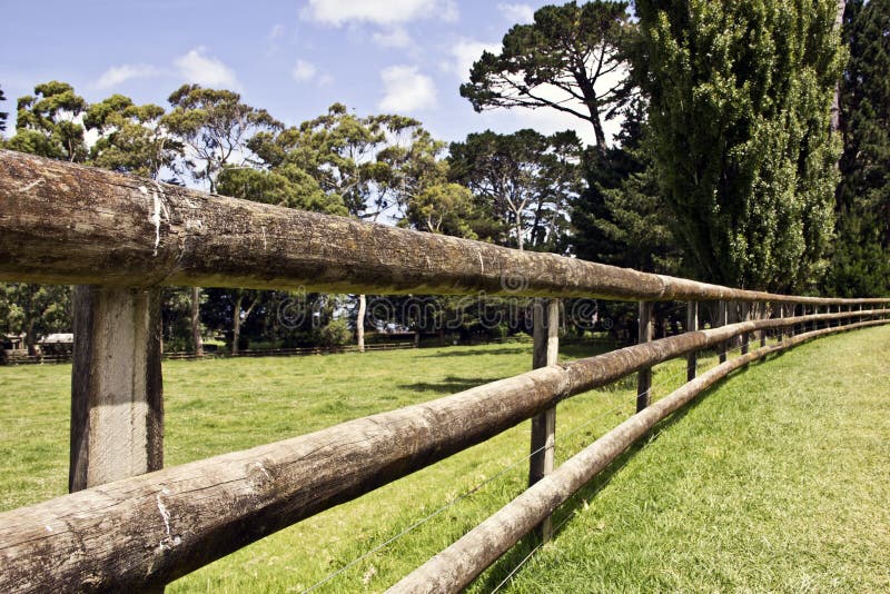 Long Rustic Fence Made Logs Stock Photos - Free & Royalty-Free Stock ...