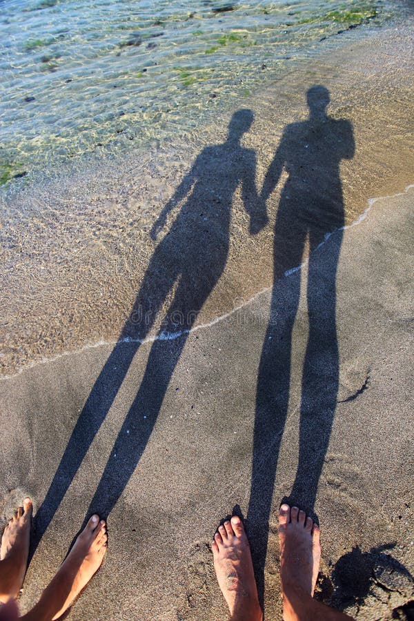 Shadows of loving couple stock image. Image of happy, love - 1204155