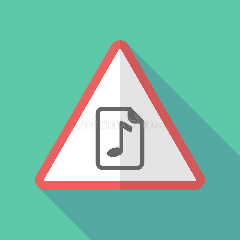 WARNING! music zone - stock illustration. Illustration of grunge - 3398191