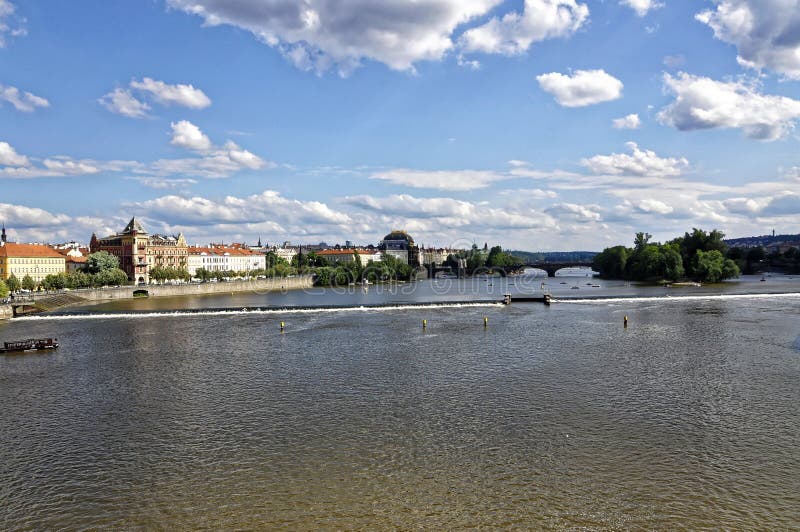 Long Shot of Boats Carrying People in the River Stock Photo - Image of ...