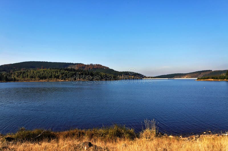 Long Shot of Bridge on the River Stock Image - Image of plant, historic ...
