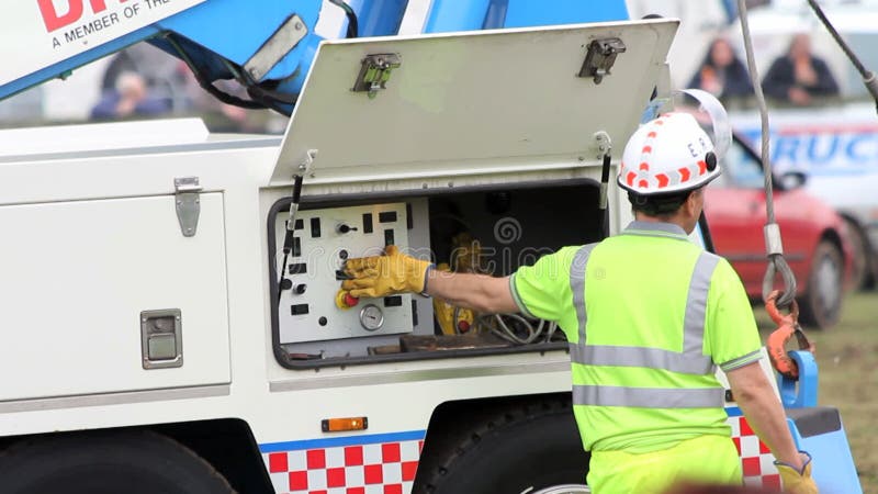 Man working on machine stock video. Video of break, workman - 187048275