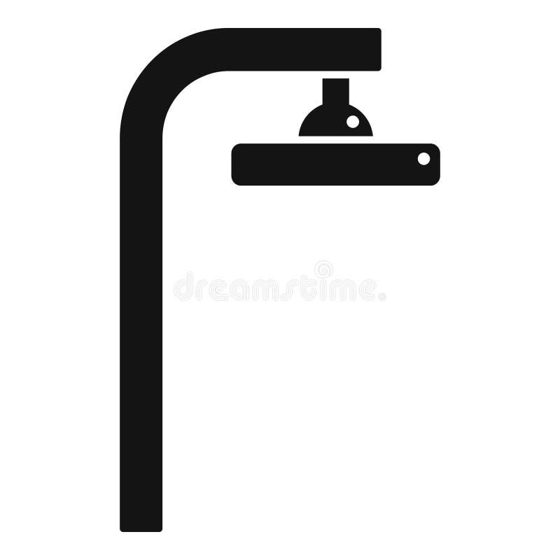 Long Shower Head Icon Simple Vector. Cold Room Wet Stock Vector ...