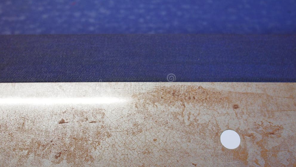Long or Side Rail with Sight or Diamond of Billiard Table Stock Photo ...