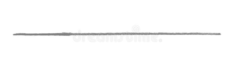 Long Sketch of Hand Drawn Grey Line Stock Illustration - Illustration ...