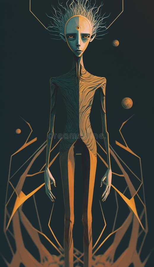 Skinny Alien Stock Illustrations – 103 Skinny Alien Stock Illustrations ...