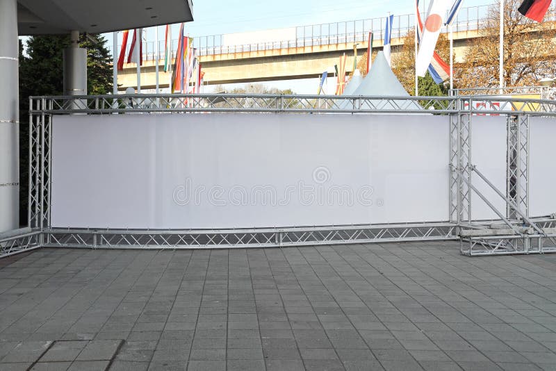 Billboard structure stock photo. Image of shapes, iron - 30952794