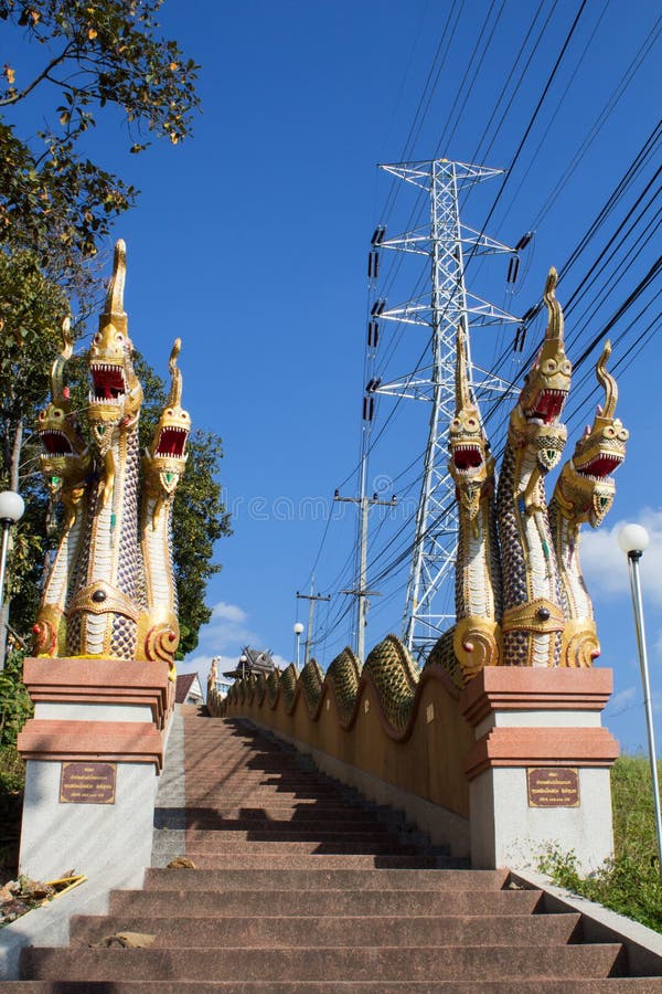 Long Buddhist Temple Stairs Stock Photos - Free & Royalty-Free Stock ...