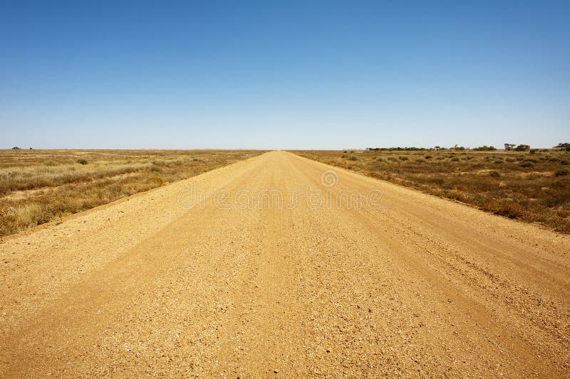 Dirt Road stock image. Image of nature, drive, distance - 29768409