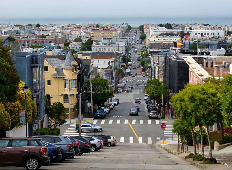 San Francisco street editorial photography. Image of decoration - 253848452