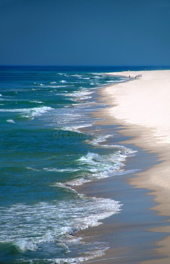 Long Stretch of Beach stock photo. Image of relax, ocean - 2038242